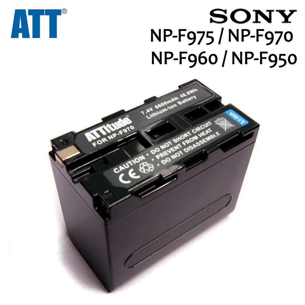 ATT Battery Sony NP-F975/-F970/-F960/-F950 Baterai Batere - Matrix ...