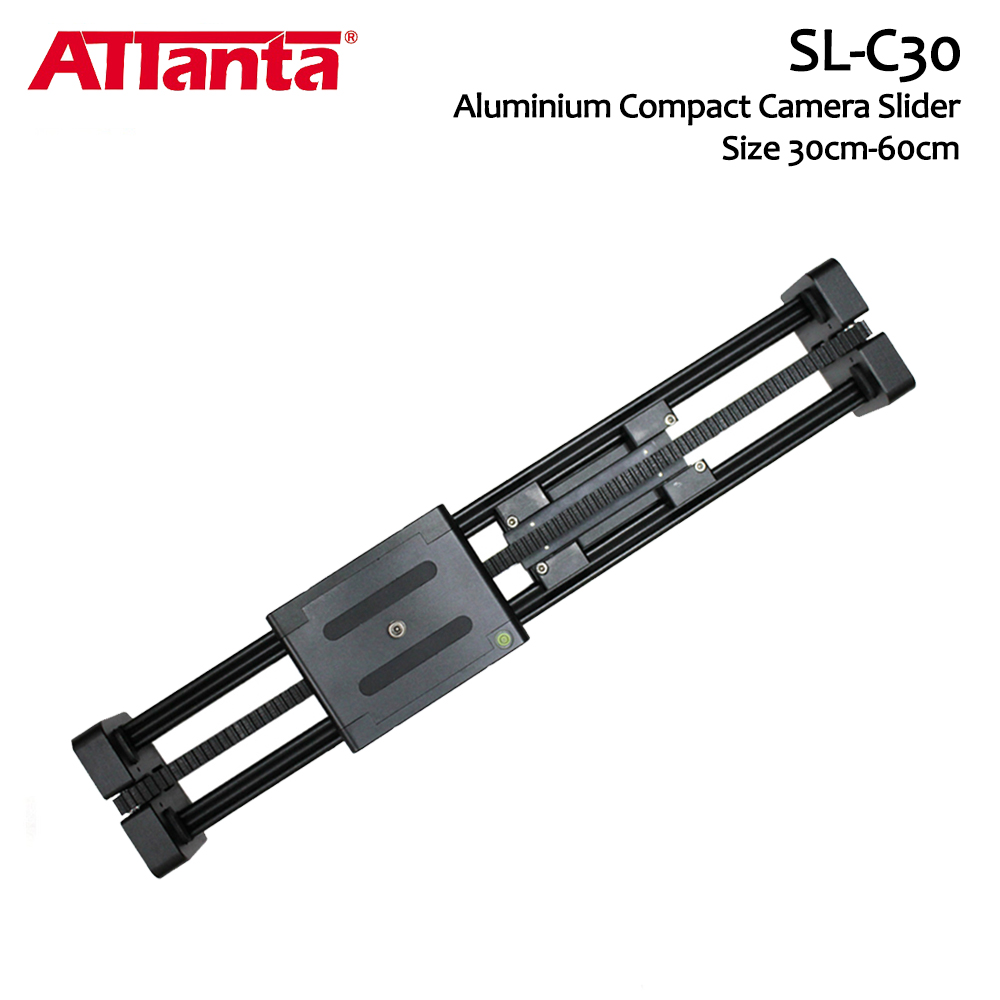 ATTanta SL-C30 Compact Camera Slider 30-60cm for Camera Video Shooting - Matrix Camera | Toko ...