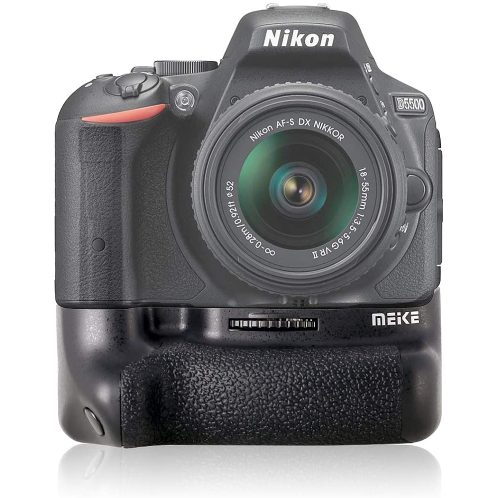 MEIKE MK-D5500 Vertical/Battery Grip for Nikon D5500 + Battery - Matrix ...