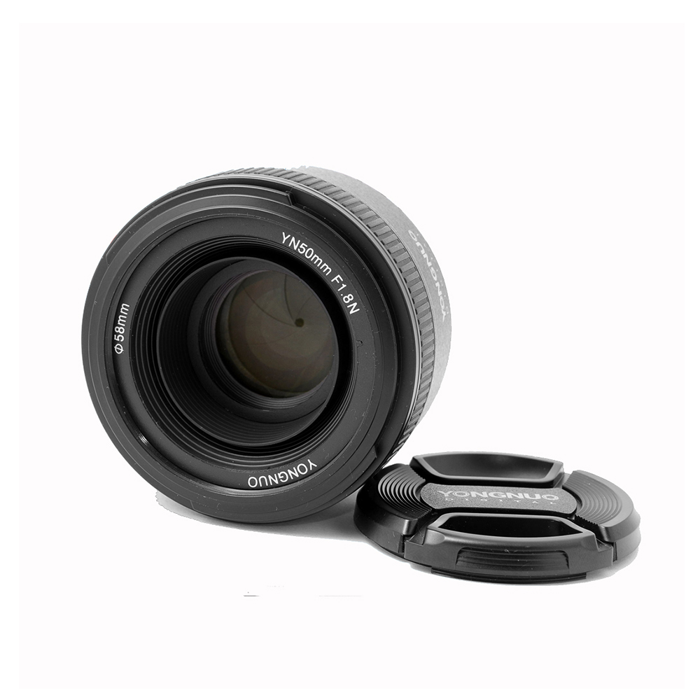 YONGNUO Lensa 50mm F1.8 Auto Focus Fix Lens for NIKON DSLR Camera ...
