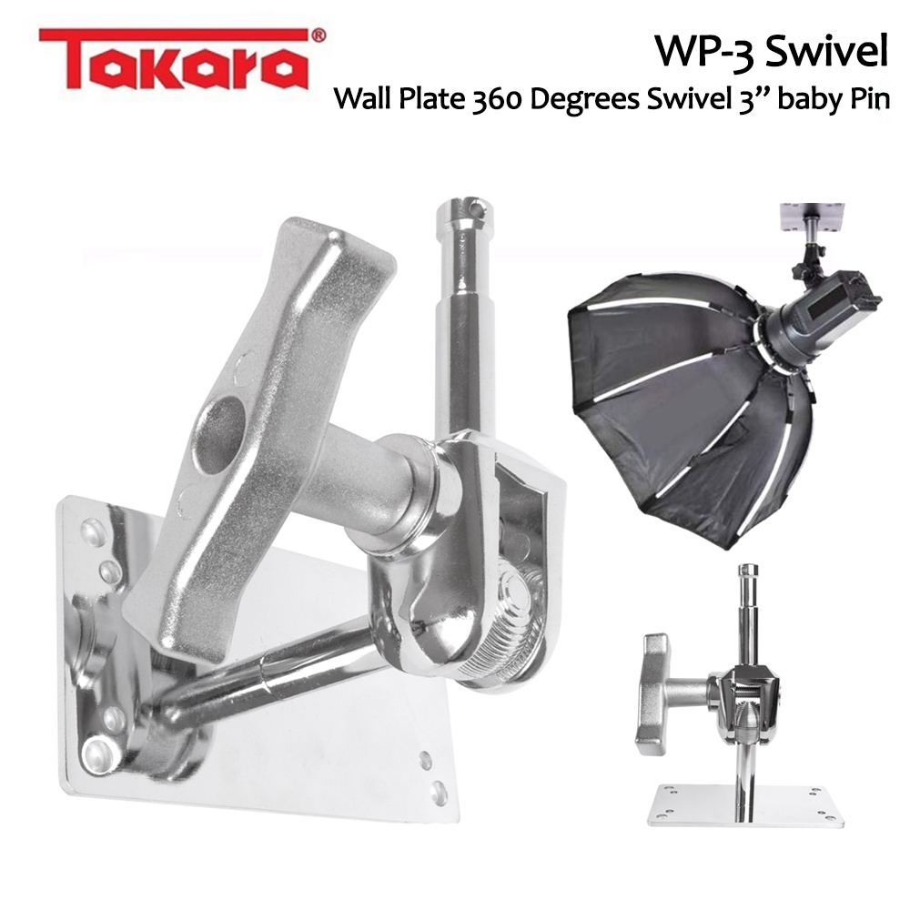 Takara WP-3 Swivel with 360 degree swivel 3" baby pin - Matrix Camera | Toko Kamera Dan ...