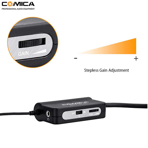 COMICA LinkFlex AD1 XLR Interface Preamp Audio Adapter to 3.5mm TRRS - Matrix Camera | Toko ...