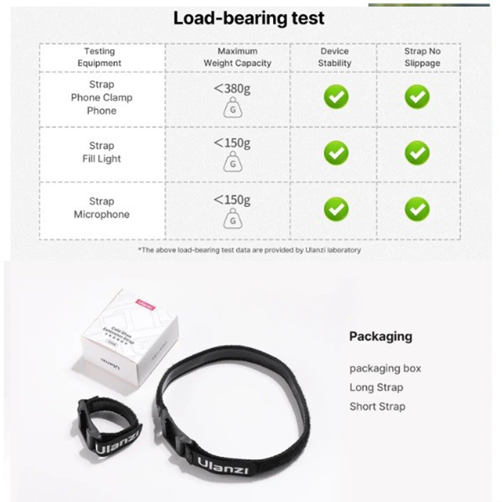 Ulanzi CA08 Cold Shoe Extension Strap for Camera (C001GBB1) - Matrix Camera | Toko Kamera Dan ...